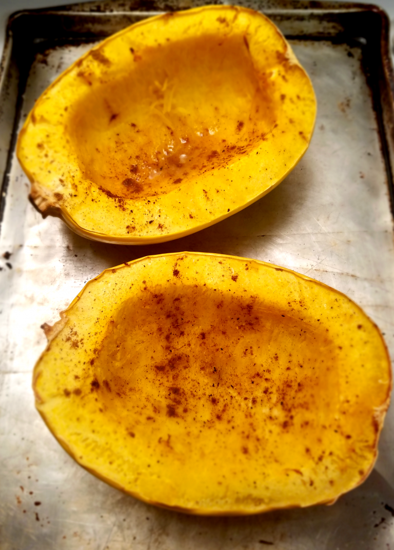 Spaghetti Squash Stir Fry - The Whole Crowe